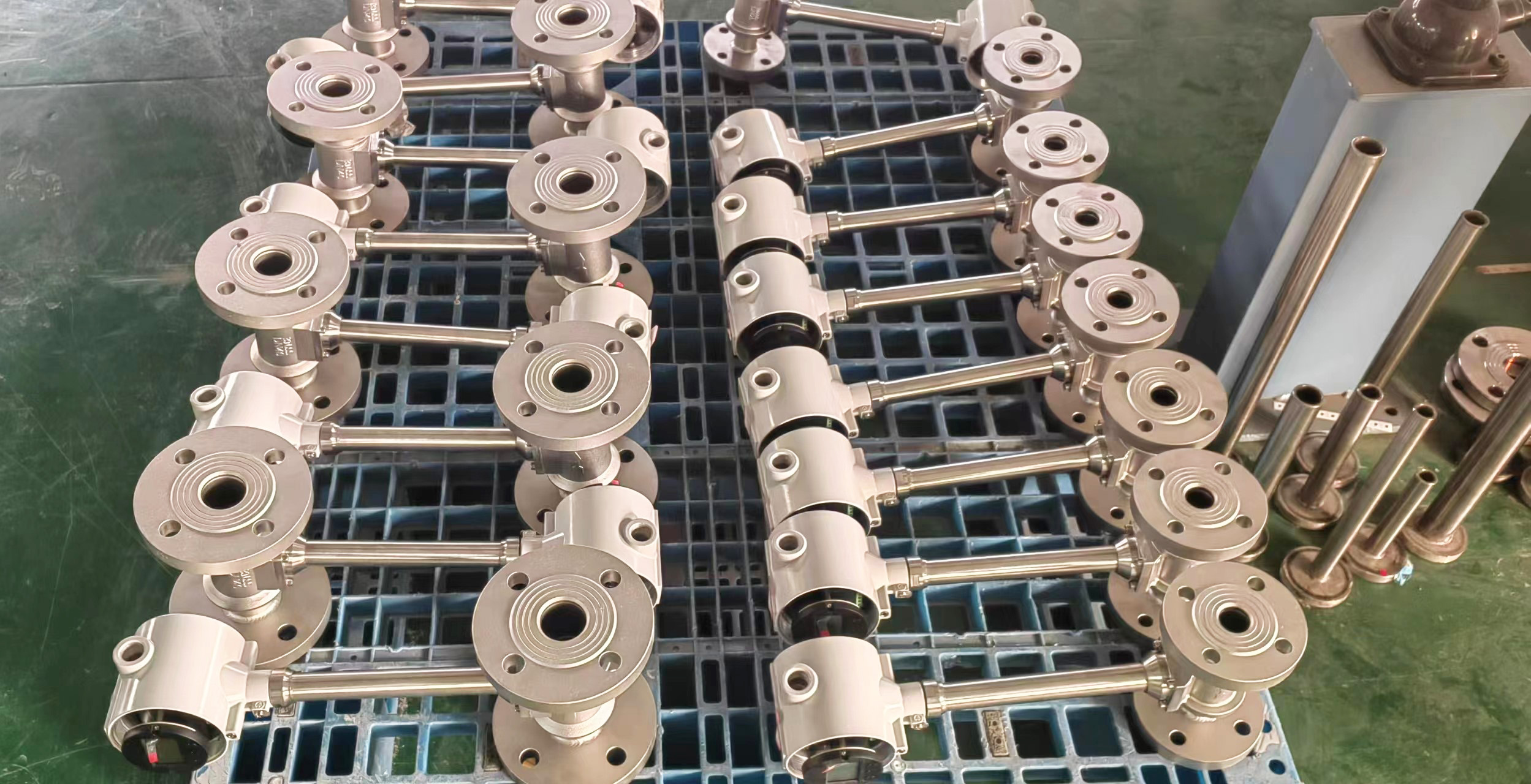 Vortex Flow Meter Output Signal 4~20mA Compensated Superheated ...