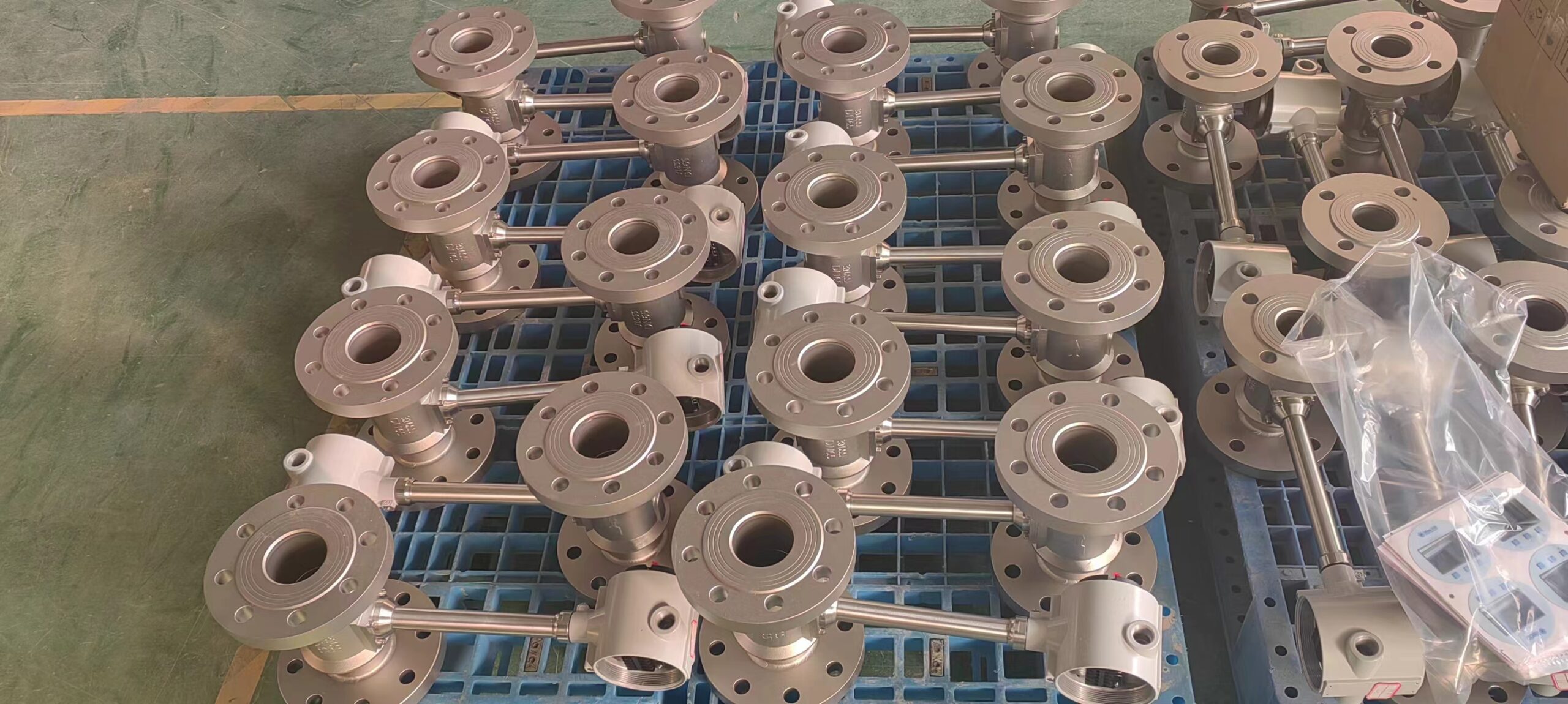 Atex Certificate Steam Vortex CO2 Gas Flow Meter Digital Totalizer 4 ...