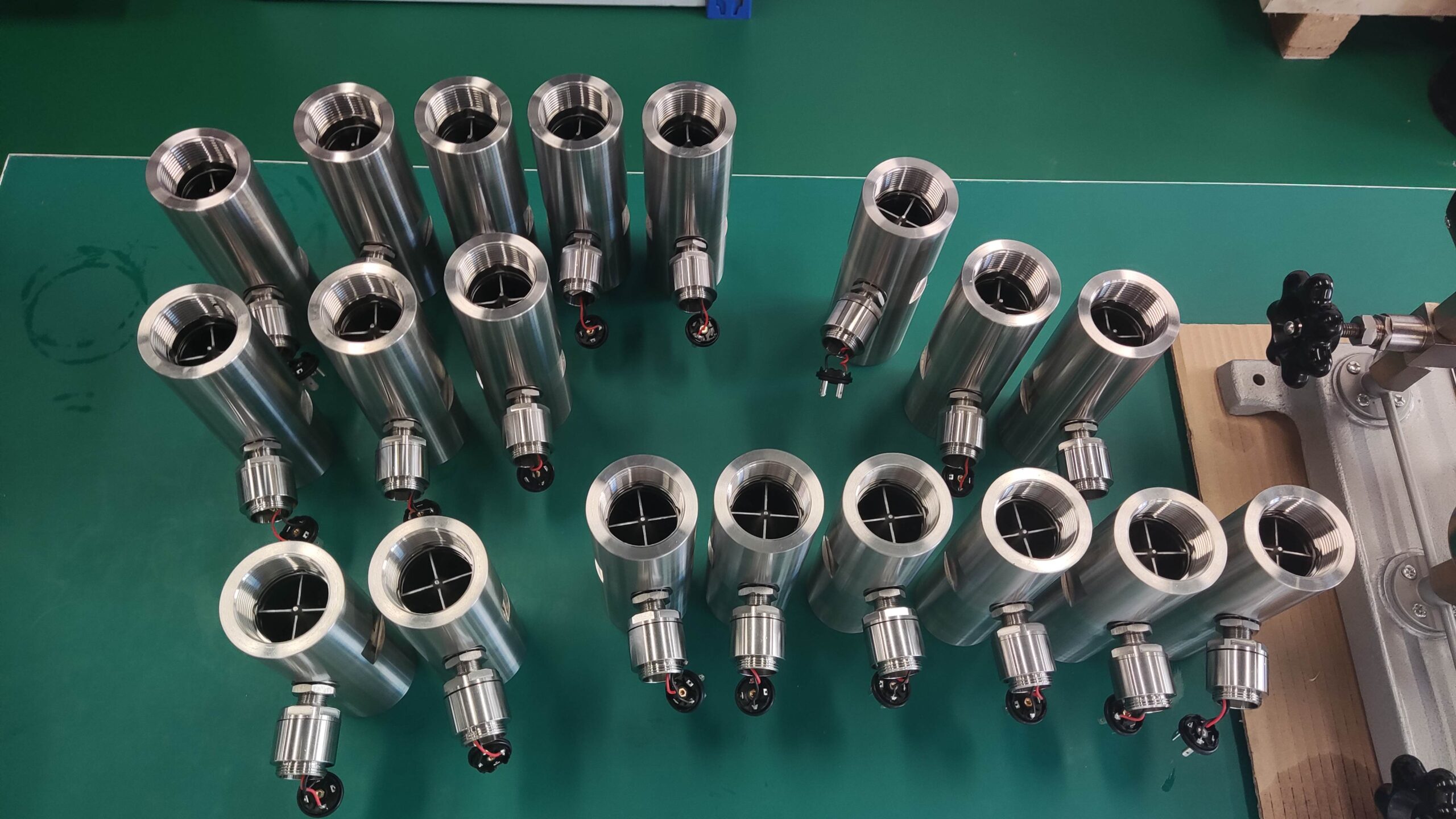 Flow Sensor with 4-20mA Output Water Flow Meters SS304 Flange--Aister ...