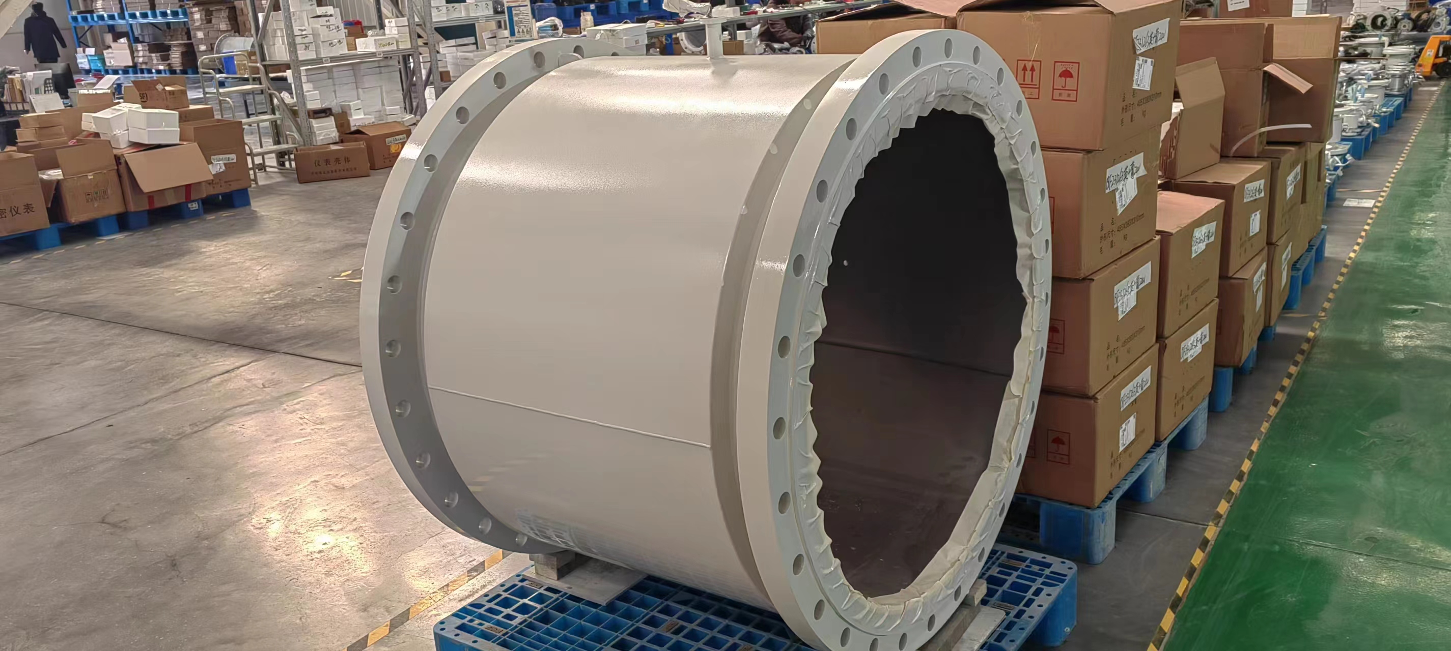 SS304 SS316 Flange Electromagnetic Liquid Flowmeter LCD Display--Aister ...