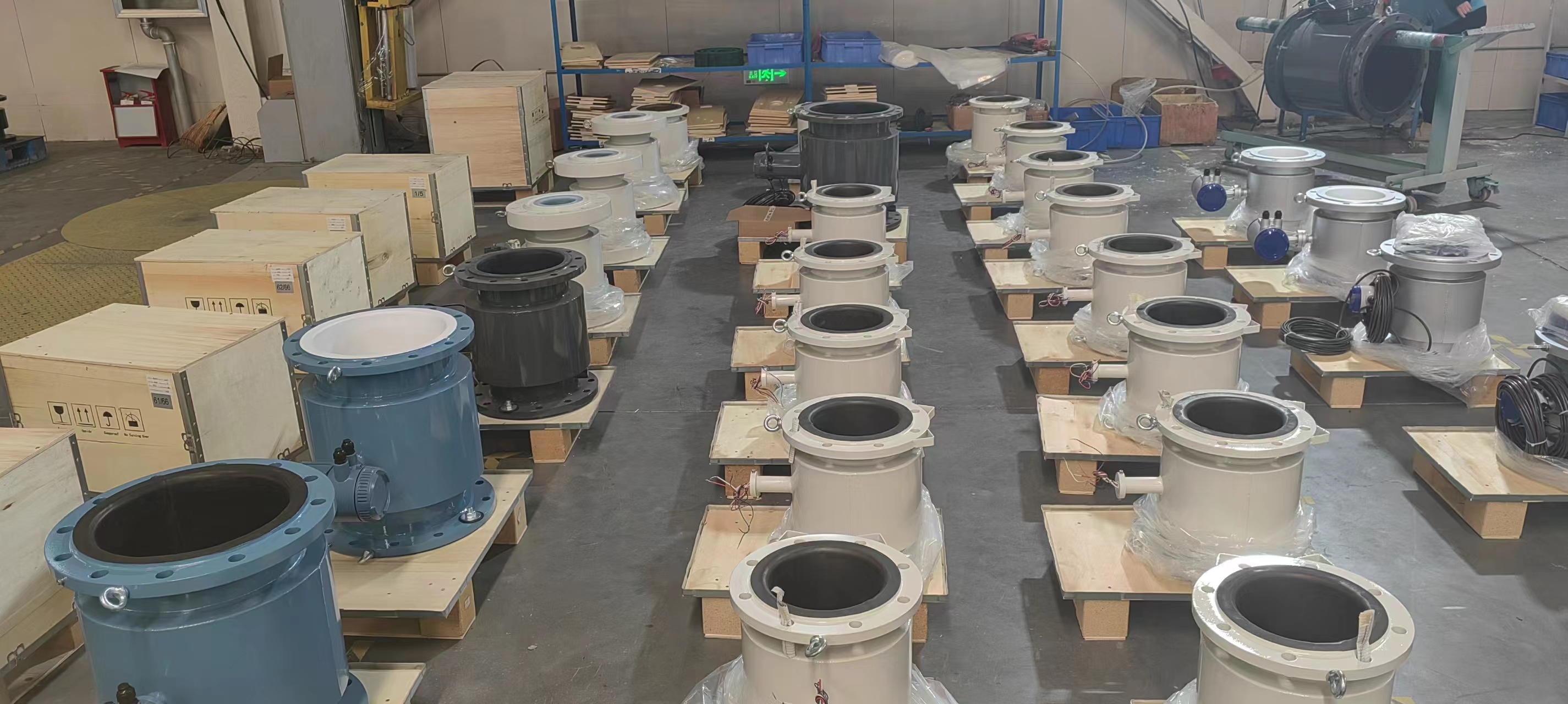 Integrated Remote Control Electromagnetic Flowmeter Waste Water ...