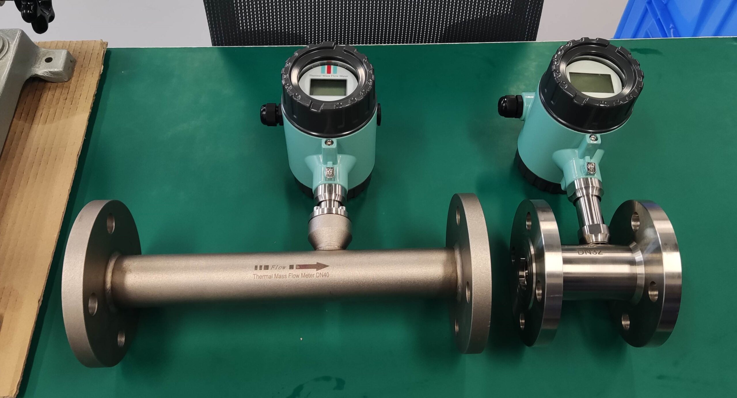 Good Quality Air Flow Rate Measuring 2" Pulse Output Oxygen Thermal ...